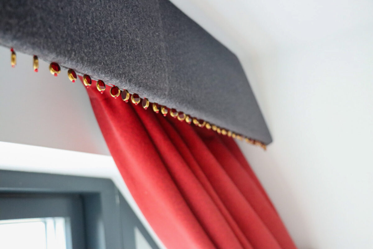Make a statement with your curtains