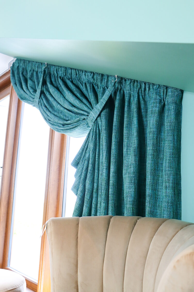 Bespoke Curtains for Apex Window